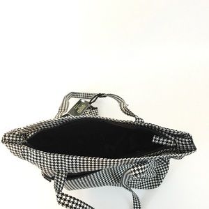 festival | Bags | Houndstooth Tote Bag Carry Shoulder Purse | Poshmark